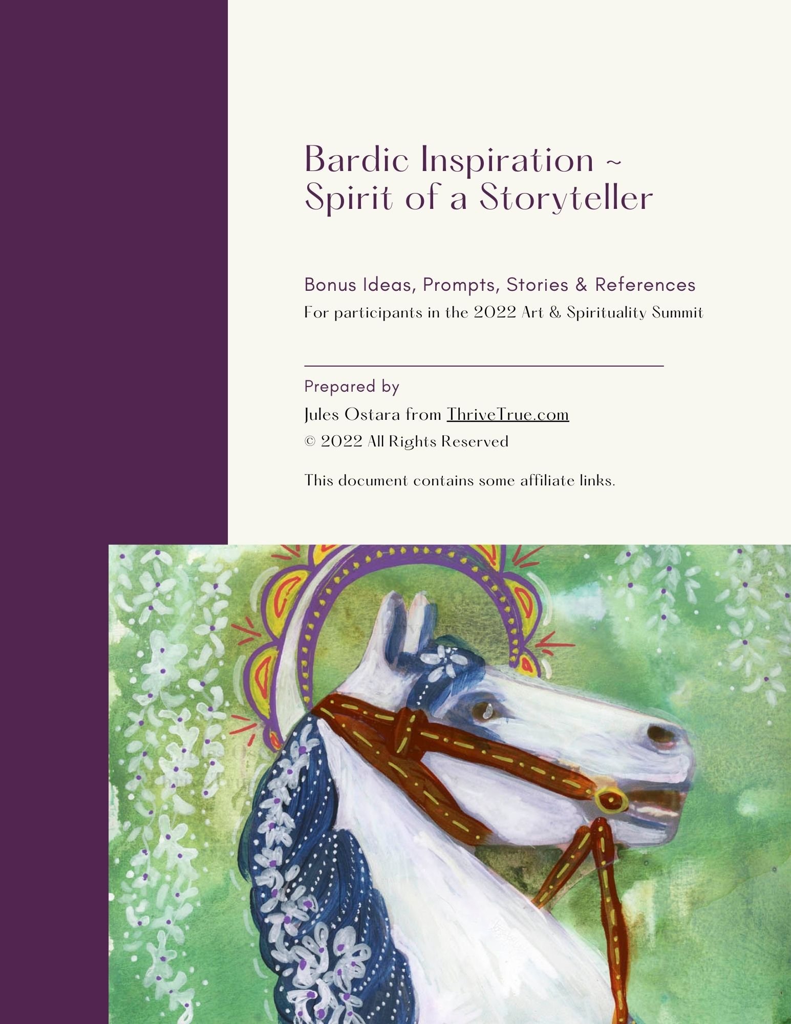 Bardic Inspiration: Spirit of the Storyteller Bonus Videos & Playbook ...