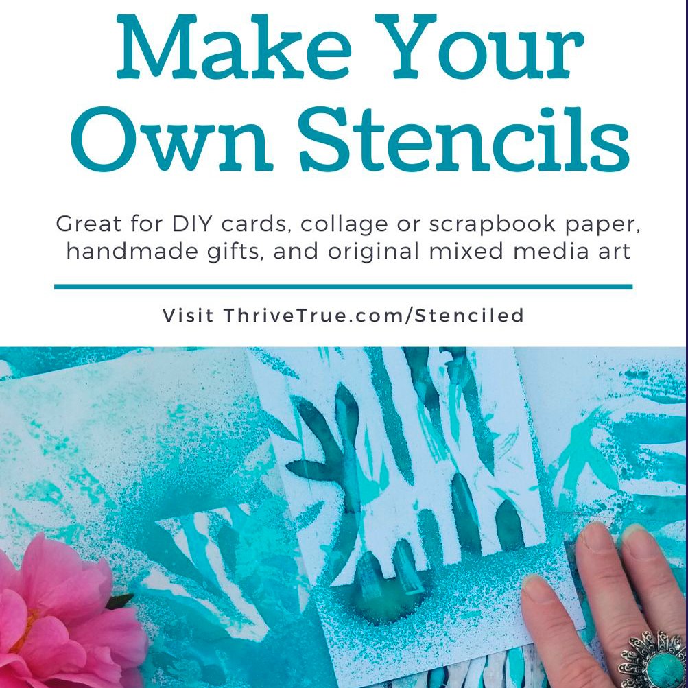 Make Your Own Sweet Stencils ~ Wild Botanical, Nautical Treasures, or ...